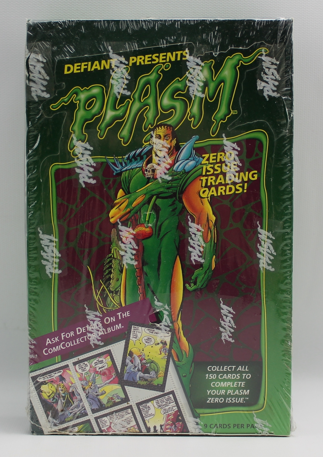 Defiant Plasm Trading Cards Zero Issue Trading Cards 36 Packs 1993 2nd ...