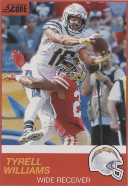 2019 Score Tyrell Williams #29 for sale | eBay