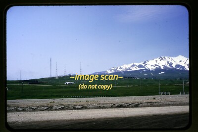 View of Navy NAS Adak, Aleutian Islands Alaska in 1954, Kodachrome ...