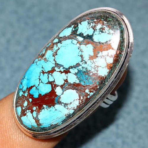 New Lander Turquoise 925 Silver Plated Ring US 6 Classy Look Most ...