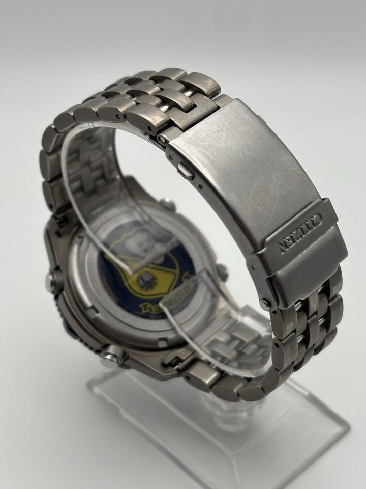 Citizen Men's Promaster Blue Angels Titanium Watch - Full Kit - Band ...