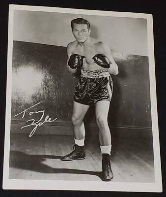 1950's - BOXER - TONY ZALE - 8x10 - BOXING PHOTO - ORIGINAL | eBay