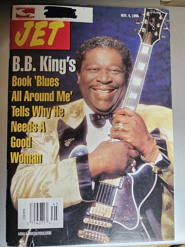 Jet Magazine / November 4 1996 / BB King's Book Blues All Around Me | eBay