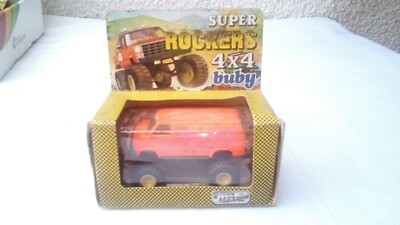 buby argentina diecast metal toy 1/64 buby super rockers van | eBay