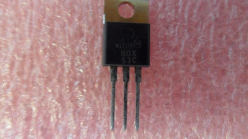 BDX53 BDX53C TRANSISTOR NPN DARLINGTON 100V 8A TO-220 (5 PER LOT) | eBay