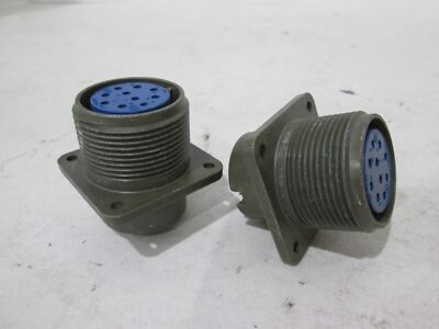 Amphenol, 10 Pin Male Connector, Used, Lot of 2 | eBay