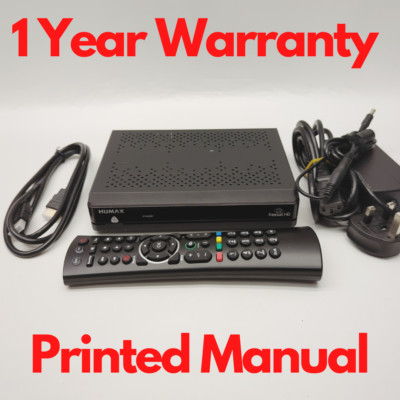 Humax HB-1000S Freesat HD Digital Satellite TV Receiver Set Top Box ...