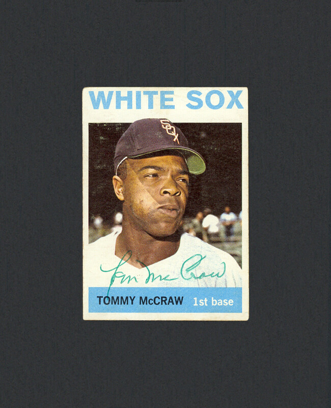 Tom McCraw 1964 Topps #283 - RC - Chicago White Sox - Signed Autograph ...
