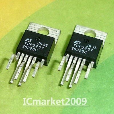 5 PCS TOP245YN TO-220 TOP245Y TOP245 Off-line Switcher Chip IC | eBay