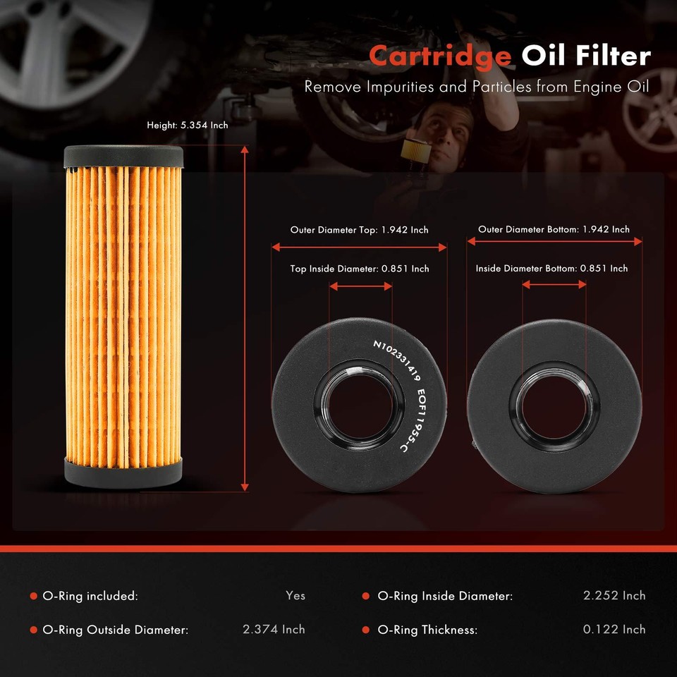 4x Engine Oil Filter for Ford F-150 Explorer Fusion Ranger Lincoln MKX ...