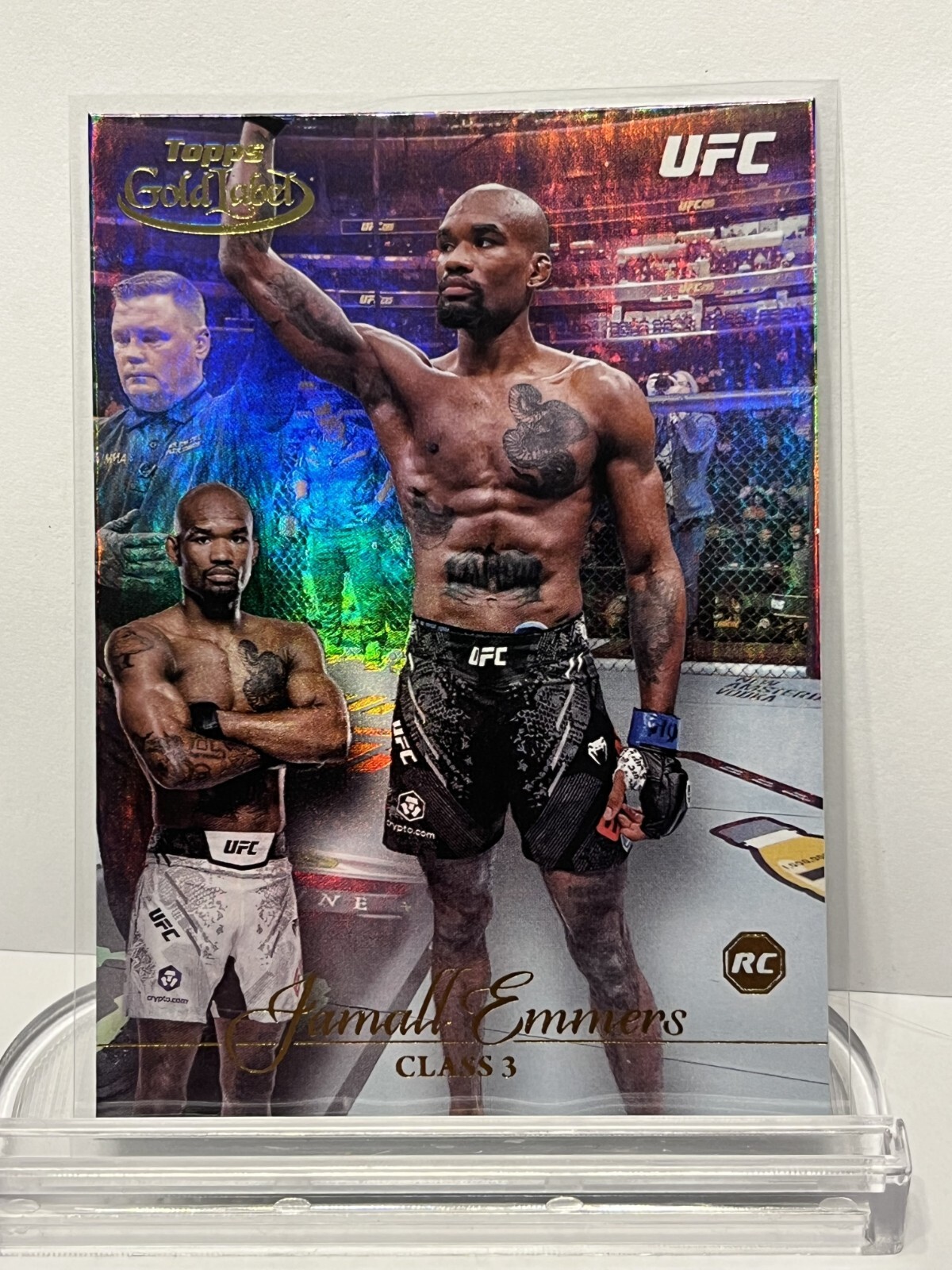 Jamal Emmers 2024 Topps Gold Label UFC RC Class 3 Rookie | eBay