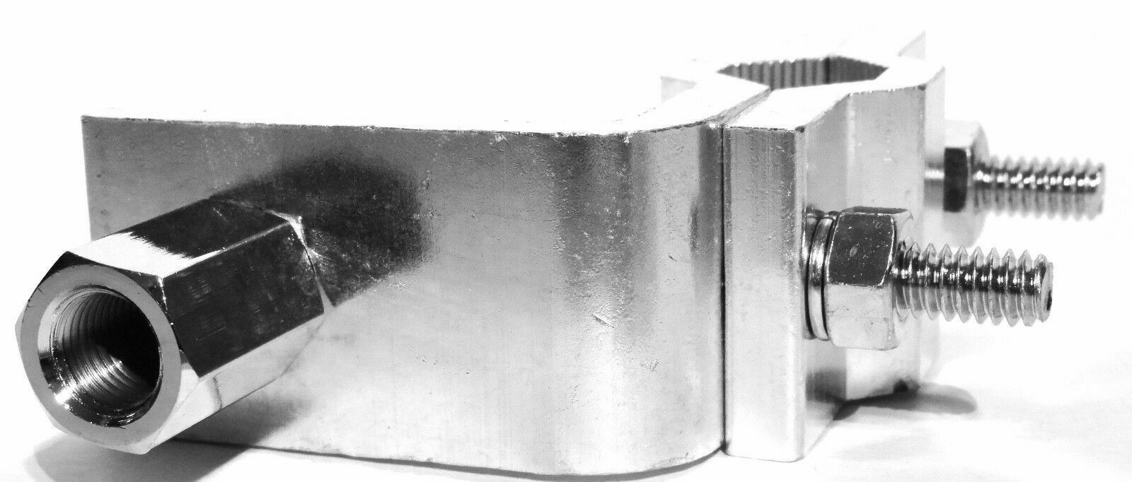 CB Antenna Mirror Mounting Bracket "L" Type Aluminum 3/8" SO-239 GG ...
