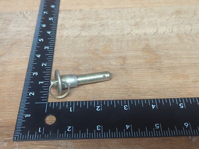 3/8" X 1" GRIP LENGTH AVIBANK BALL LOCK QUICK RELEASE PIN (B-HDL) USA ...