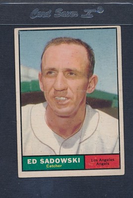 1961 Topps #163 Ed Sadowski Angels VG/EX *692 | eBay
