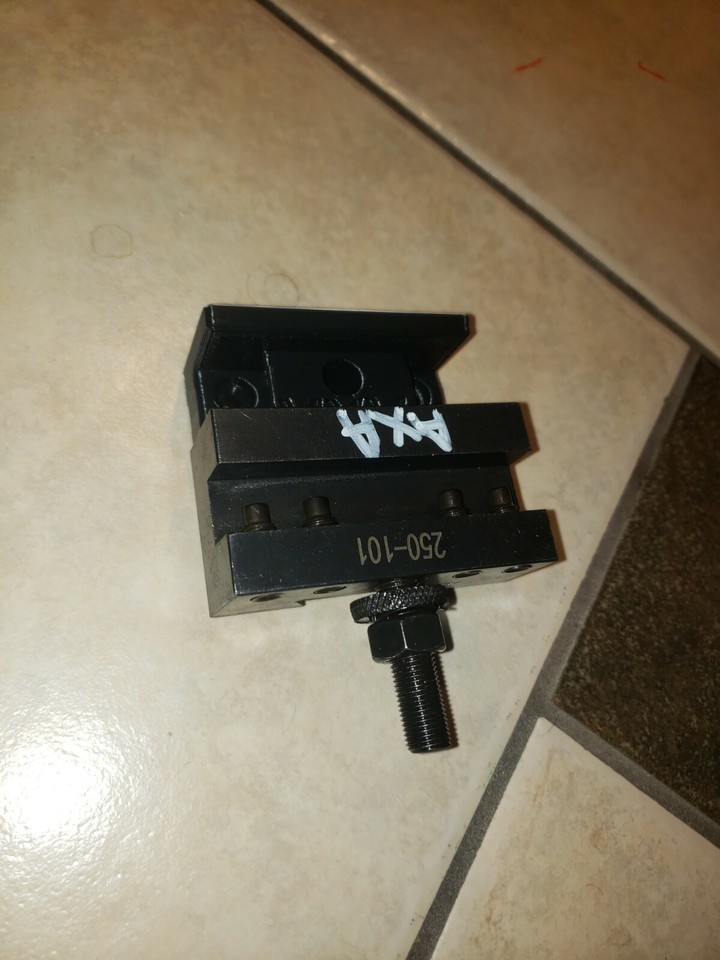 AXA Quick Change Tool Post Holder Set (4 PIECES) (QCTP MOUNT) LATHE ...