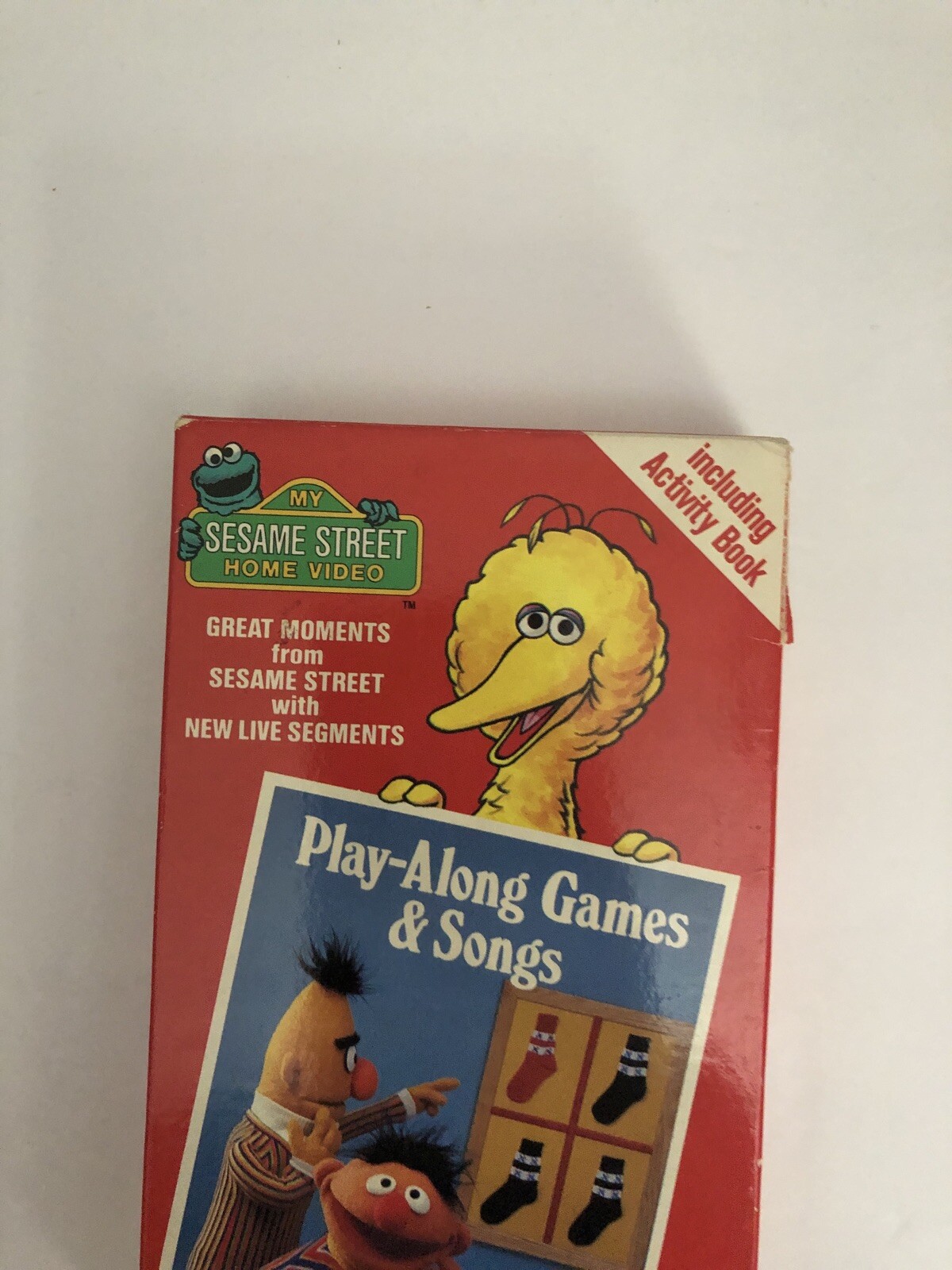 Sesame Street Play Along Games & Songs(VHS,1986)TESTED-RARE VINTAGE ...