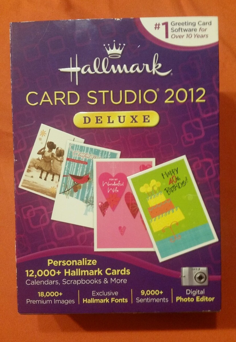 Hallmark Card Studio Deluxe 2012 PHOTO EXPLOSION: Deluxe Version 5,