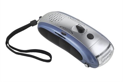 REALTREE Illuminator Weather Alert Radio Wind-up AM/FM & 3-LED ...