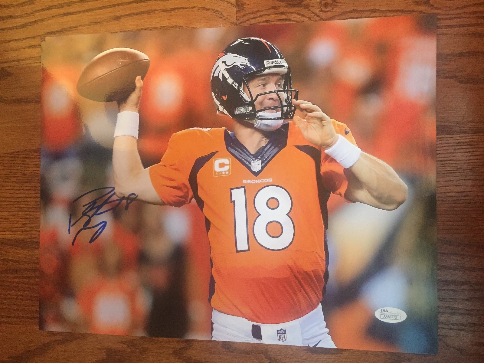 Peyton Manning | Autographed Football Memorabilia & NFL Merchandise