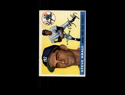 1955 Topps 139 Steve Kraly RC EX #D522585 | eBay
