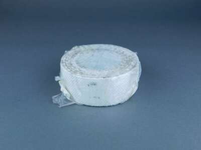 Ammeraal Beltech 7' 4" x 2" Ziplink NBR White Pebble Top Conveyor Belt ...