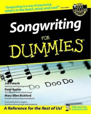 Songwriting For Dummies? - Paperback By Peterik, Jim - GOOD ...