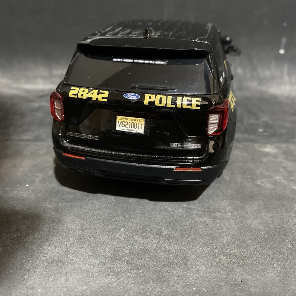 Jersey City Police NJ 1:24 Scale 2022 Ford Explorer Slicktop | eBay