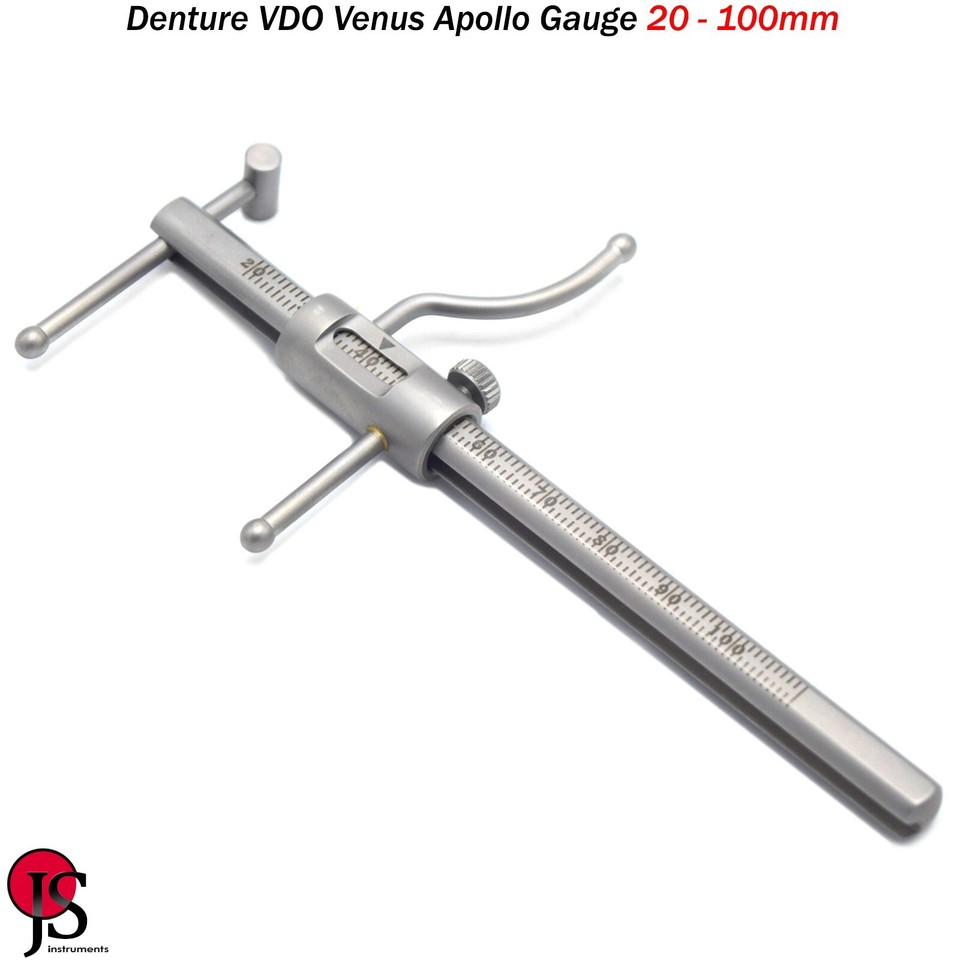 Dental VDO Gauge Ruler Implant Prosthodontics Venus Apollo Gauge ...
