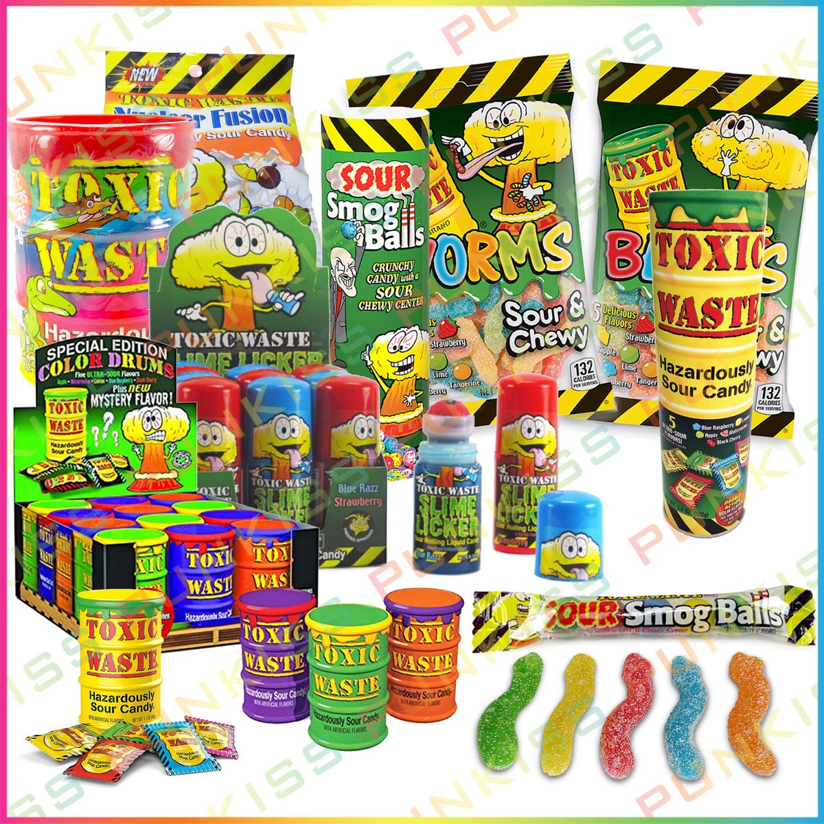 Toxic Waste Candy Challenge