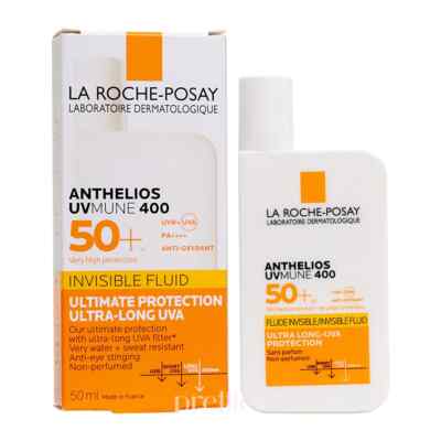 La Roche-Posay Anthelios UVmune 400 Invisible Fluid SPF50+ 50ml ...