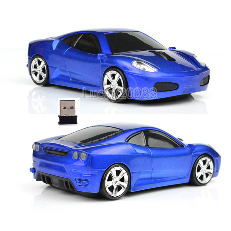 Ferrari Audi car Wireless Mouse Optical 2.4Ghz Game Laptop PC Mice +USB ...