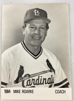 1984 St. Louis Cardinals Team Issue 5x7 Photo-Mike Roarke | eBay