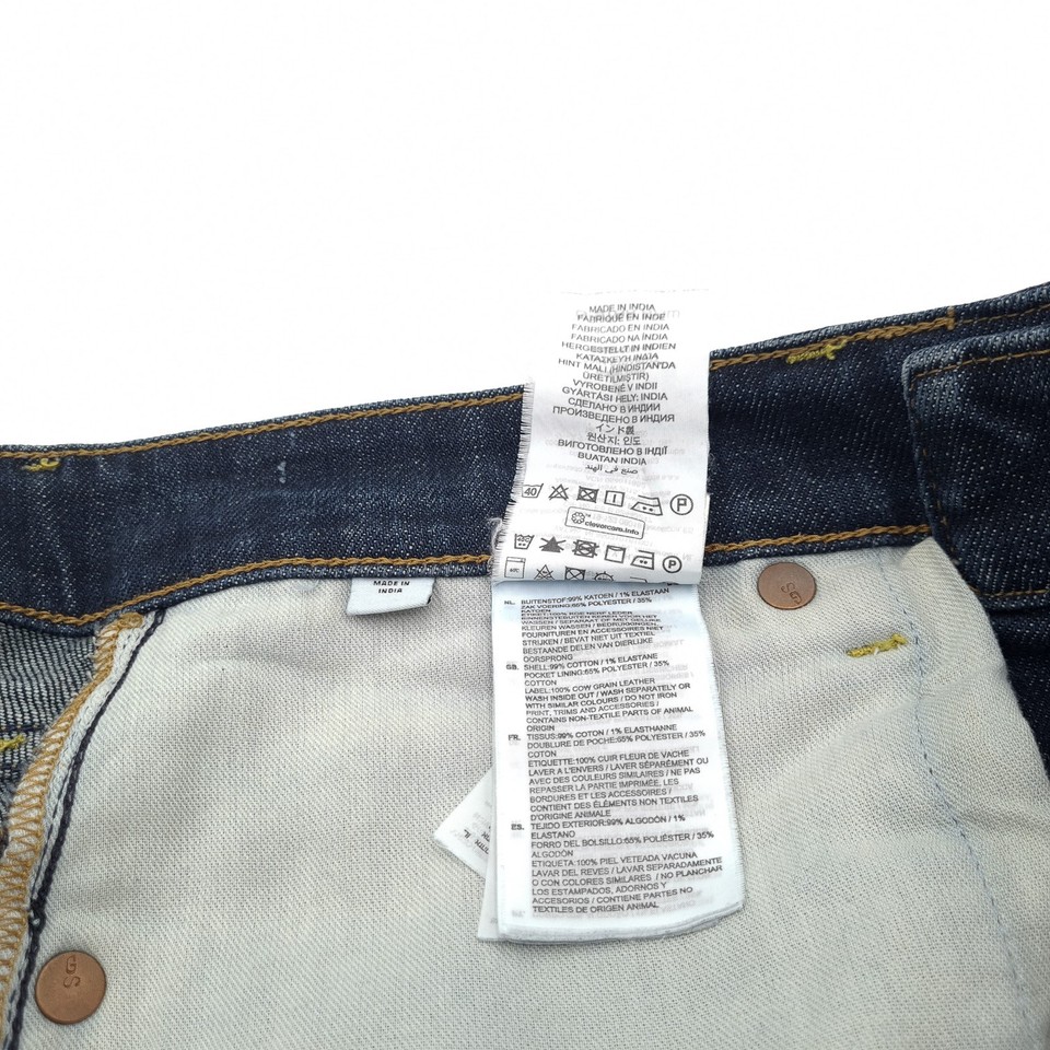 Vintage G-Star Jeans 3301 Straight Men Stretch Regular Zz2 Size W31 L32 ...