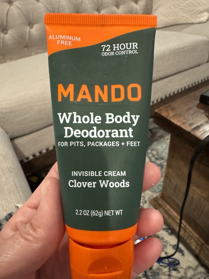 3 pk Bundle Mando Whole Body Cream Deodorant full size | eBay