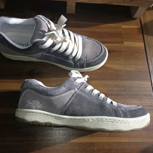 SIMPLE Vintage Skateboarding Shoes Gray Suede OS Sneaker Sz 11 | eBay