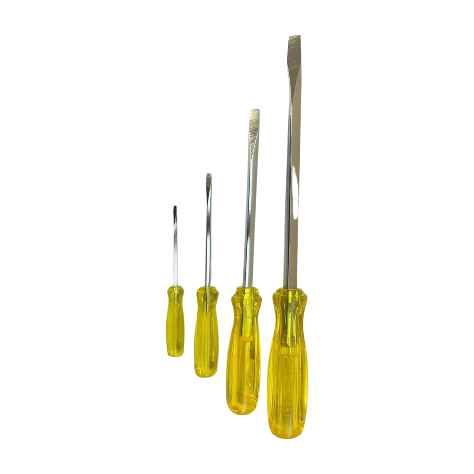 Vintage NOS Proto Professional Screwdriver Set J9800B 4 pcs slotted USA ...