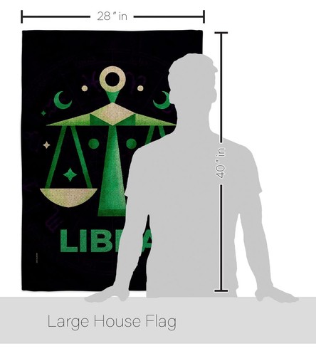 Libra House Flag Interests Zodiac Sign Celestial Stars Sun Horoscope ...