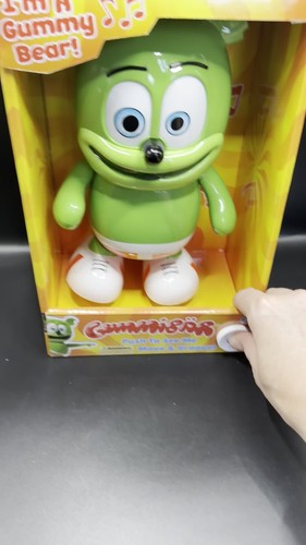 Gummibär & Friends Singing Gummy Bear Toy - Moves & Sings ‘I’m a Gummy ...