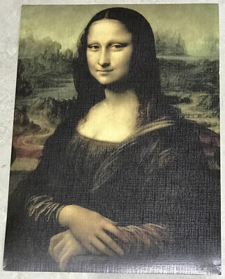 Mona Lisa del Giocondo by Leonardo da Vinci, Art Print Repro 13x10 ...