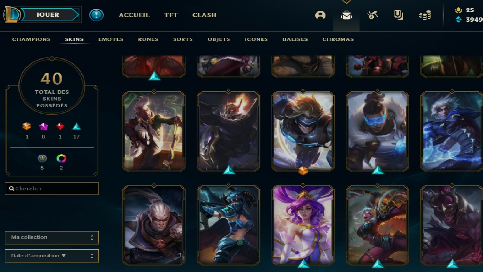 Vends Compte Lol Silver 4 Ezreal Pulsefire, Leona Eclipse Solaire, 40 ...