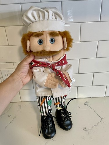 VTG-Sunny Toys 14" Dad With Mustache Chef Glove Puppet Muppet GL1305 | eBay