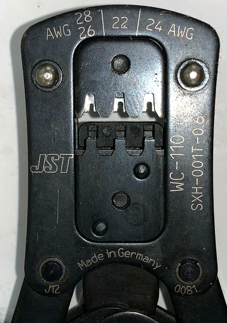 JST Wc-110 Hand Crimping Tool 24-28 AWG Crimper for sale online | eBay