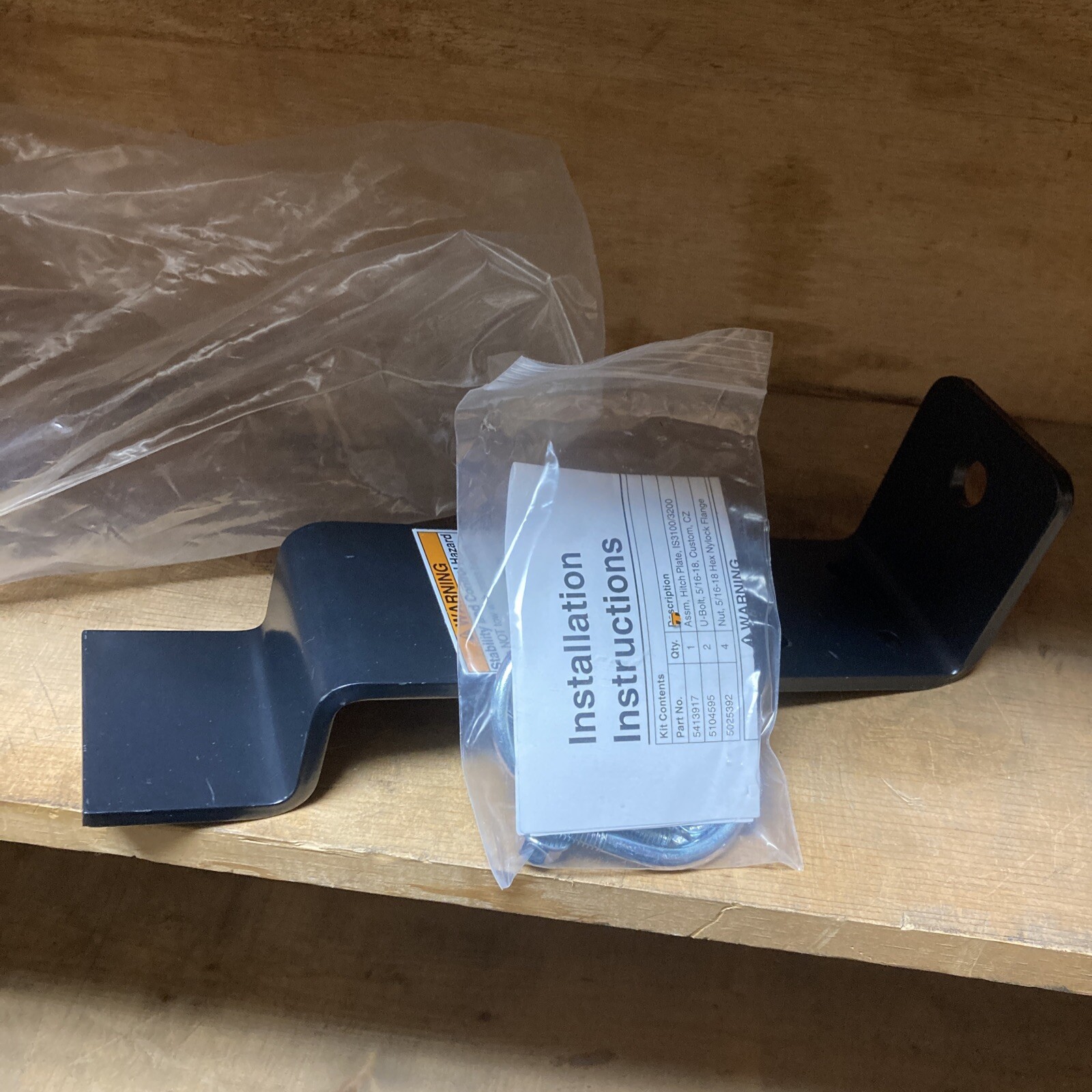 New OEM Ferris Hitch Kit Part # 5600860 for IS3200Z, ISX3300 & F320Z | eBay