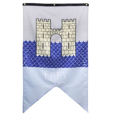 Game of Thrones * Frey Sigil Banner * Walder Towers 30 x 50 Fabric ...