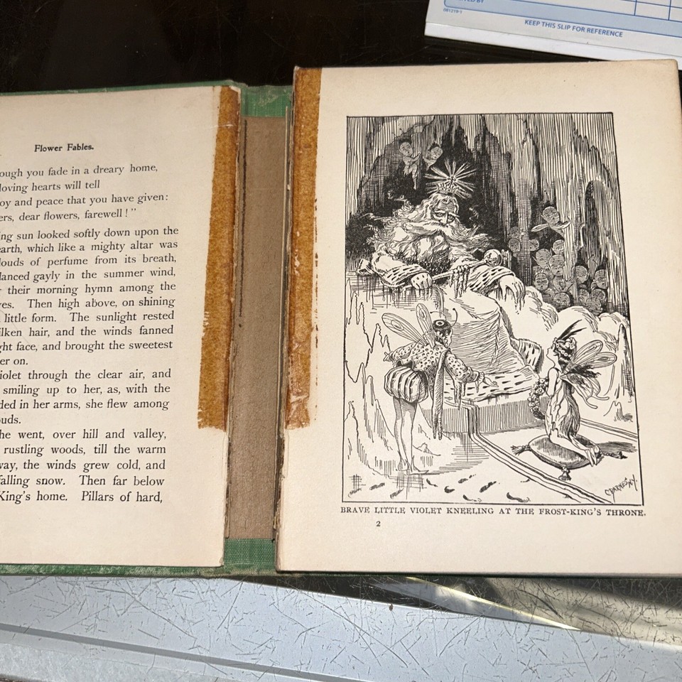 RARE BOOK - FLOWER FABLES 1898, by Louisa May Alcott | eBay