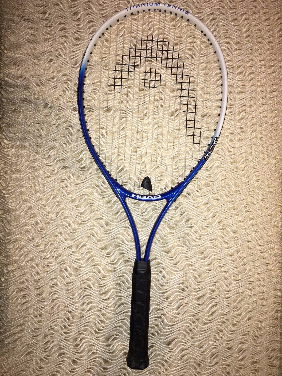 Head Ti. Conquest Nano Titanium Tennis Racket 27" Long 4-1/4" Grip | eBay