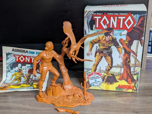 1974 Aurora Tonto Model Kit #183 Built | eBay