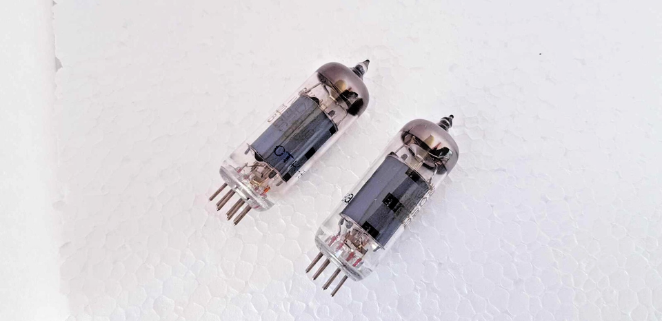 2 x 6J4P NEVZ Matched PAIR STRONG 70s SOVIET Pentode Tubes 6AU6 EF94 ...