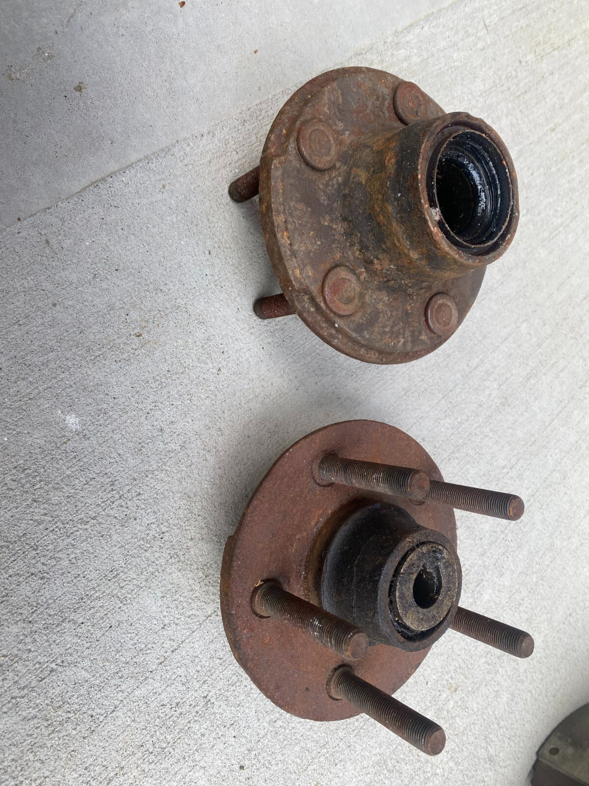 1970 Plymouth Road Runner Front Drum Brake Backing Plate with Hubs and ...