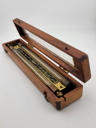 Rare Antique Louis Eitzen Visgage Oil Viscosity Comparator Instrument w ...